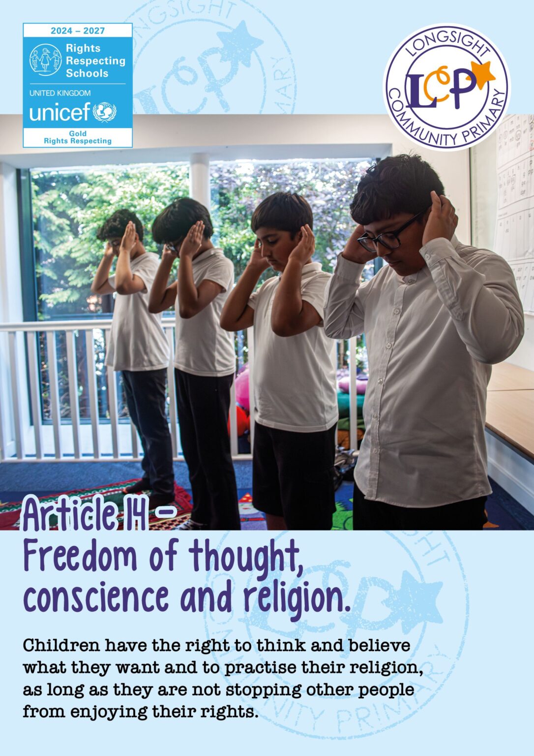 Rights Respecting Create Day - Longsight Community Primary