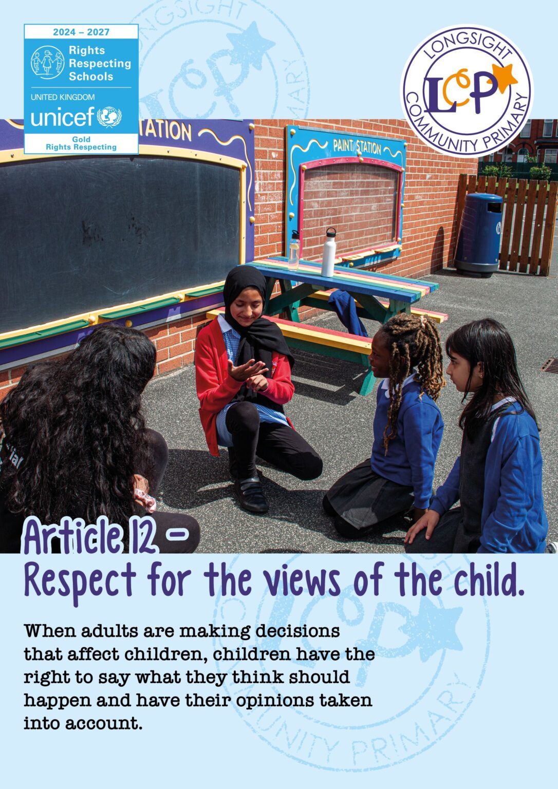 Rights Respecting Create Day - Longsight Community Primary